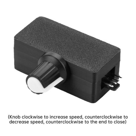 12V 4-Pin Fan Speed Regulation DC Motor Controller PWM Pulse Width ...