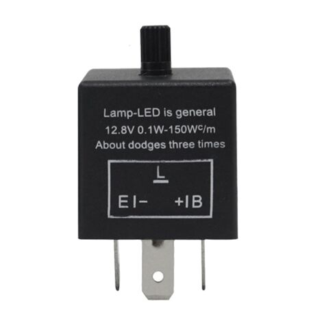 Universal 12V 3 Pin CF14 Motorcycle LED Flasher Blinker Relay ...