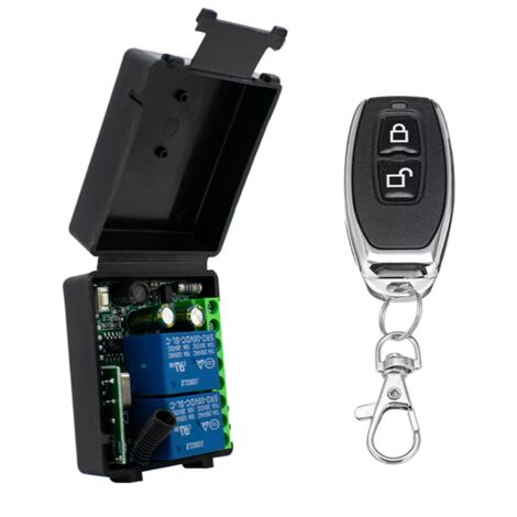 433Mhz Wireless Remote Control Switch Relay 2CH Receiver Module