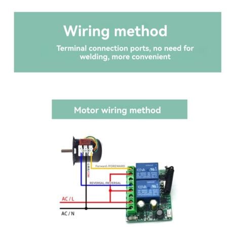 433Mhz Wireless Remote Control Switch Relay 2CH Receiver Module