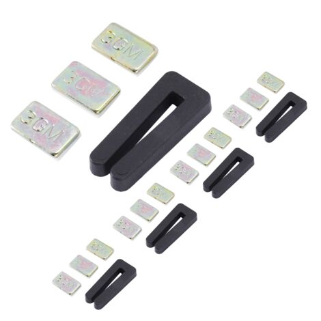 20PCS Ceiling Fan Blade Balancing Kit,Including 5Pcs Resilient Balance ...