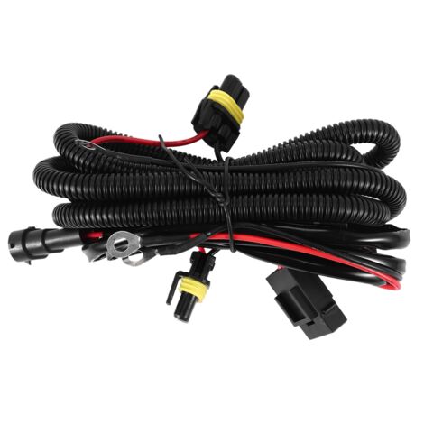 1Pcs Car Fog Light Relay Harness H11 880 Adapter Extension Cable 40A ...