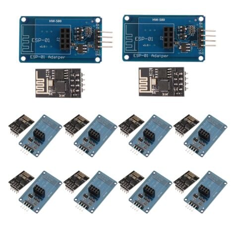 ESP8266 ESP-01 WiFi Wireless Adapter Module 3.3V 5V Esp01 Breakout PCB Adapters