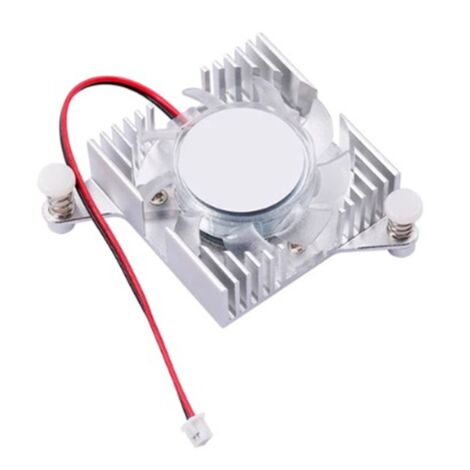 For 5 Plus Integrated Aluminum Heatsinks Active Cooling Fan Fin ...