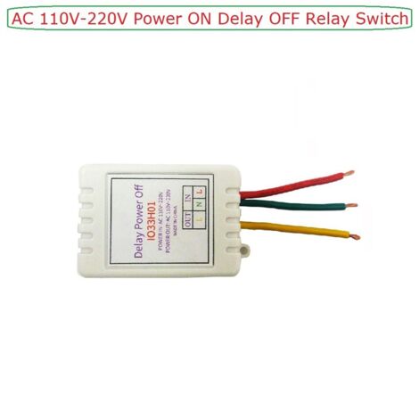 1-480Min Timer Adjustable Disconnect Delay Controller B