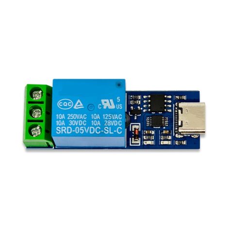 TPYE-C Interface LCUS-1 USB Relay Module Intelligent Control Switch ...