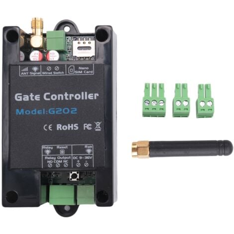 G202 GSM Gate Door Opener 4G Single Relay Switch Remote Controller