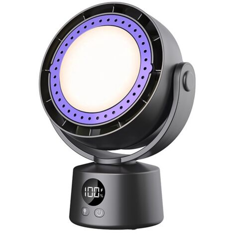 Smart Electric Fan Multifunctional Bladeless Air Circulator Wireless ...
