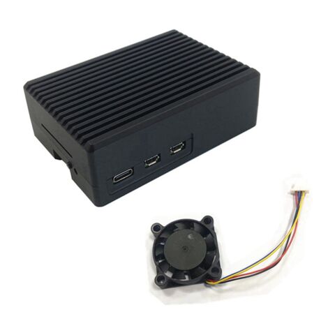 For 5B Shell 5BE Radiating Aluminum Striped Groove with Fan