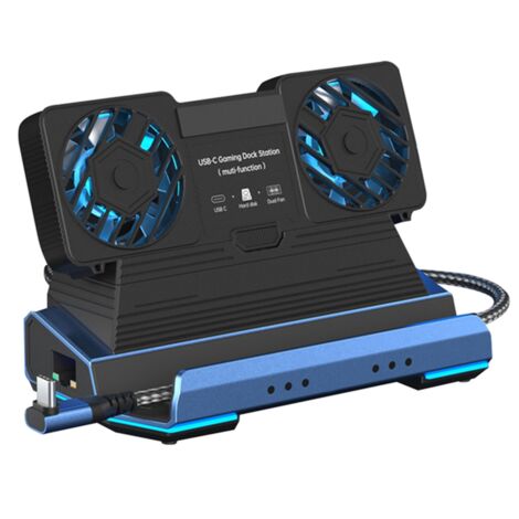 Docking Station Dual Cooling Fan 4K@60Hz PD100W Gigabit Ethernet for ...