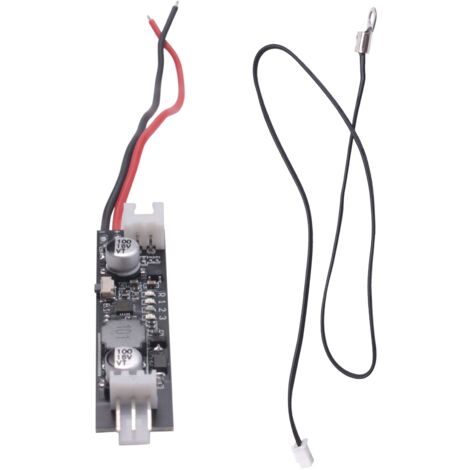 2-3 Wire DC 5V 12V PWM Fan Speed Controller Governor 50K Temperature ...