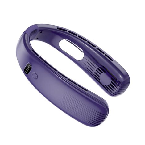 Bladeless Neck Fans,USB Leaf Less Operated Wearable Headphone Design ...