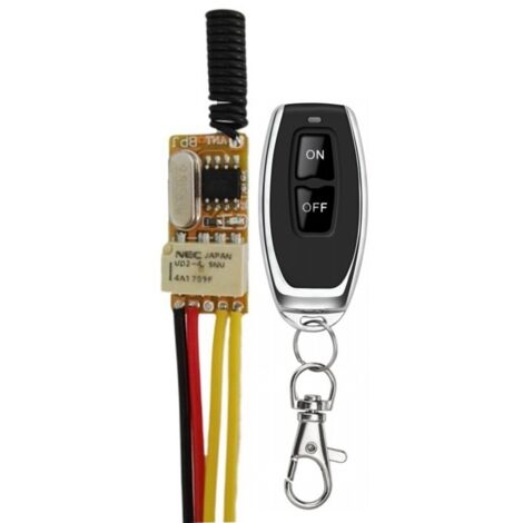 Tiny Remote Switch 433MHZ 4.2V 4.5V 5V 6V 7.4V 9V 12V Small Relay