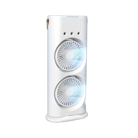 Portable Air Cooling Fan Rechargeable Misting Tower with Remote Control ...