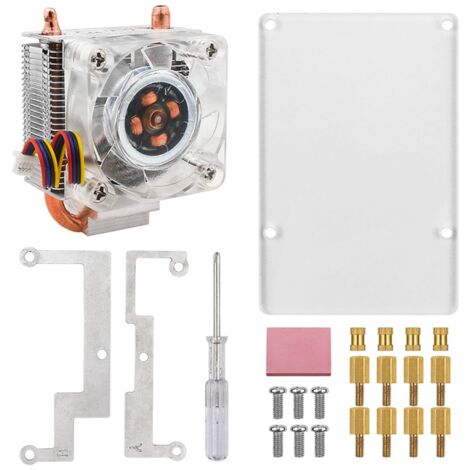 ICE Tower Fan Thinner RGB Low-Profile CPU Cooler U-Shaped Copper Tube ...