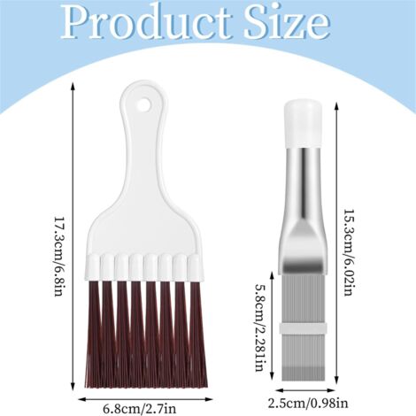 5 in 1 Set Air Conditioner Condenser Fin Comb, Coil Cleaner Stainless ...