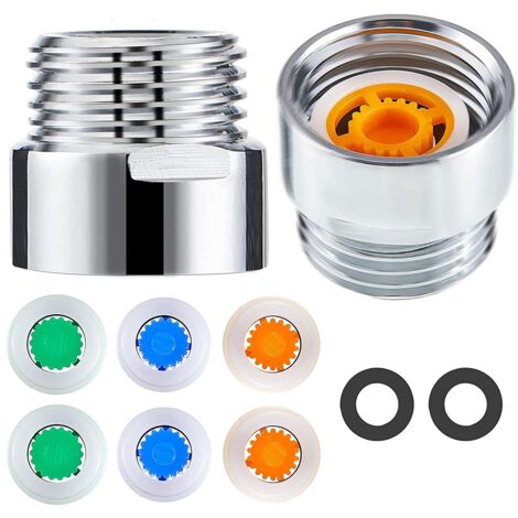 8 Pieces of Shower Flow Reducer Limiter Set, Water Restrictor, 1/2 Inch ...
