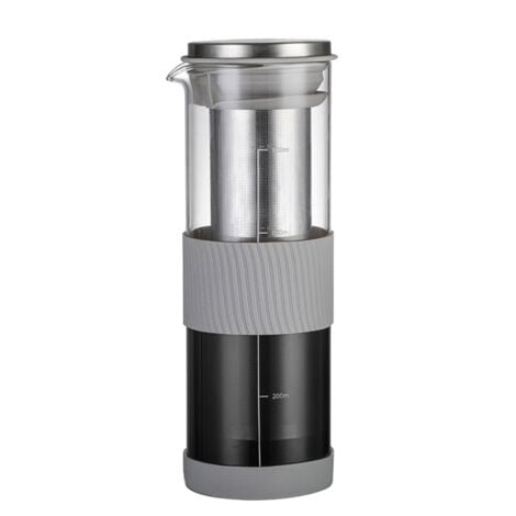 Portable Airtight Cold Brew Iced Coffee Maker Tea Infuser - 800Ml ...