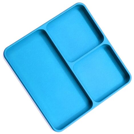 Metal Screw Tray Small Plate Storage Box Tool for RC Phone Car Repair ...