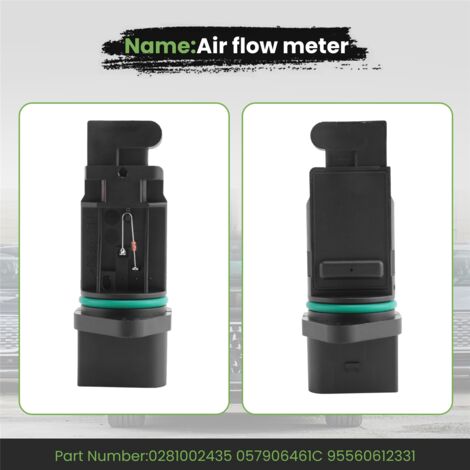 Air Flow Meter Sensor 0281002435 057906461C 95560612331 for A8 955