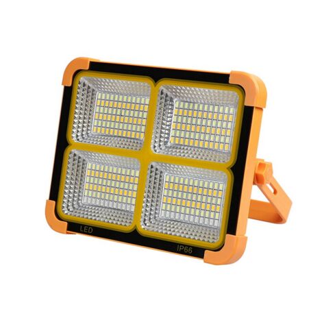 LED Solar FloodLight 6000W Rechargeable Emergency Camping Light