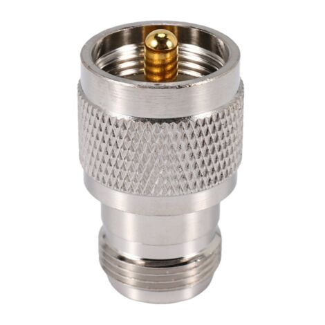 UHF Male PL259 to N Female M/F Straight Coax Adapter