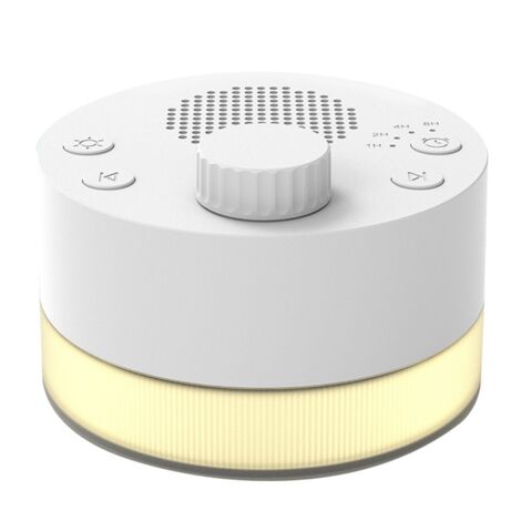 Portable Sound Machine & Night Light, White Noise