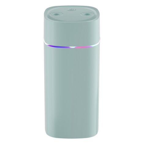 Colorful Night Light Small Humidifier Double Air Atomizer Green