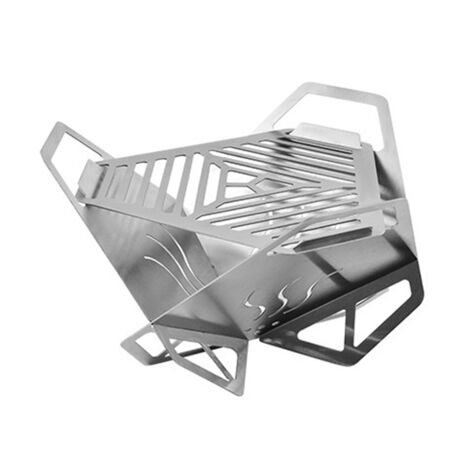 Mini BBQ Grill Removable Stove Cooking Lotus Barbecue