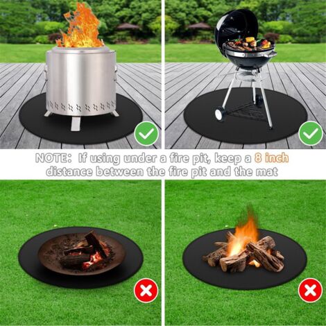 Fire Pit Mat for Bonfire 22Inch
