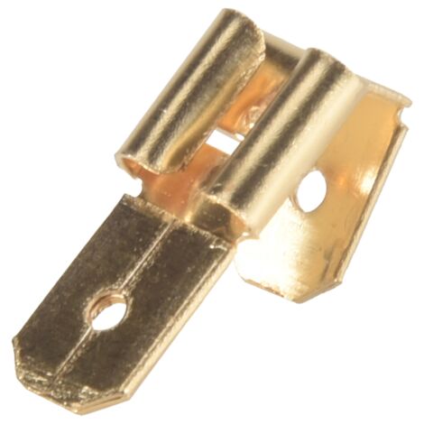 25 Pcs Piggyback Spade Connectors, Quick Disconnect Connectors