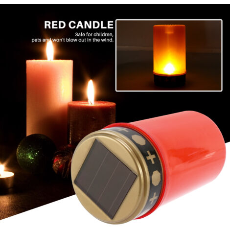 for Cemetery Solar Lights with Lighting LED Grave Light Various Wind