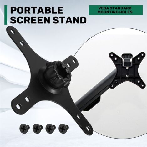 Portable Monitor Mounting Adapter Bracket Plate