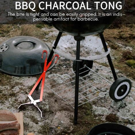 Tong Barbecue Carbon Clamp Aluminum Plier Clip 50.8cm