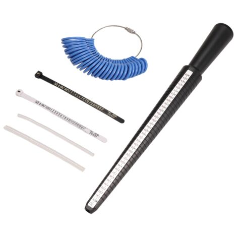 Ring Size Measuring Tool Set, Mandrel Sizer Gauge