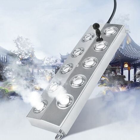 10 Head Ultrasonic Mist Maker 7000ML/H Air Humidifier with 5M Cable