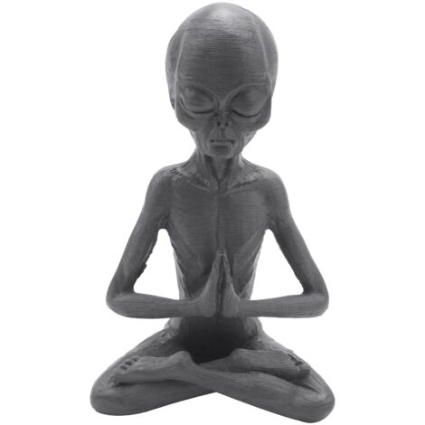Meditation Statue Mini Resin Ornament Decor for Indoor Outdoor