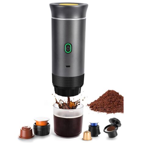 Portable Coffee Machine, Electric Espresso Capsule Machine