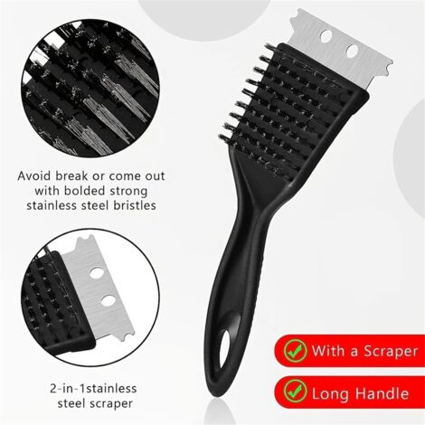 Clean barbecue brush metal Grill net