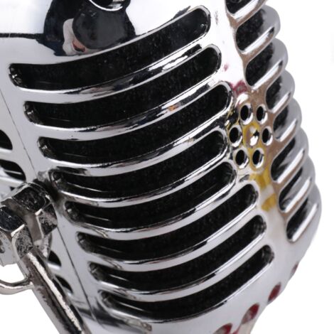 Retro Style Vintage Microphone Robot Desk Lamp, Vintage Microphone ...