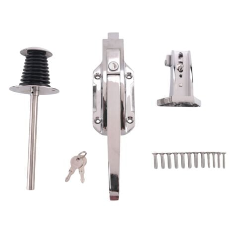 Walk in Freezer Door Latches Cooler Handle Kit Heavy Duty with Key and ...
