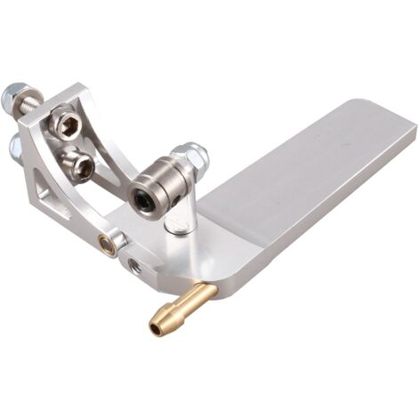 1PC RC Boat Aluminium Alloy Water Absorbing Rudder 52Mm Steering Rudder ...