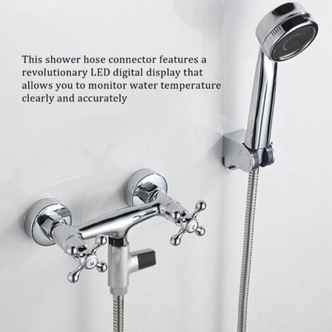 LED Display Shower Thermometer, Water Flow Self-Generating Electricity ...