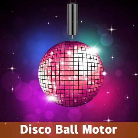 5 Pcs Ornament Spinner Rotator Battery Operated Wind Motor Disco Ball ...