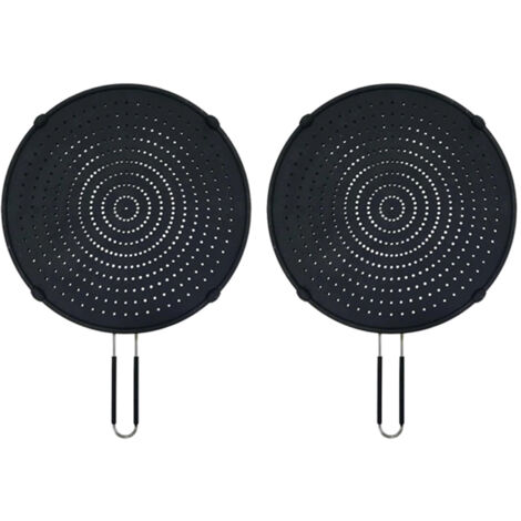 3 in 1 Multifunction Cookware Silicone Splatter Guard Screen Pan ...
