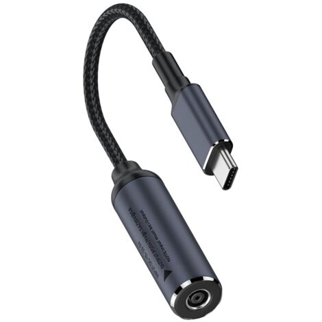 DC Female Input to USB C PD Male Power Charging Cable