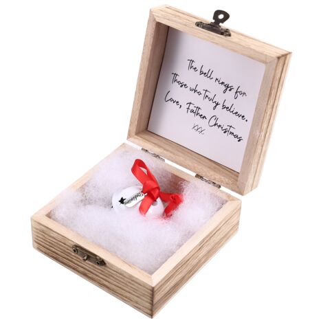 Christmas Souvenir Magical Faith Bell, White