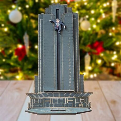 Gruber Falling Off Nakatomi Plaza, Christmas Halloween Calendar B