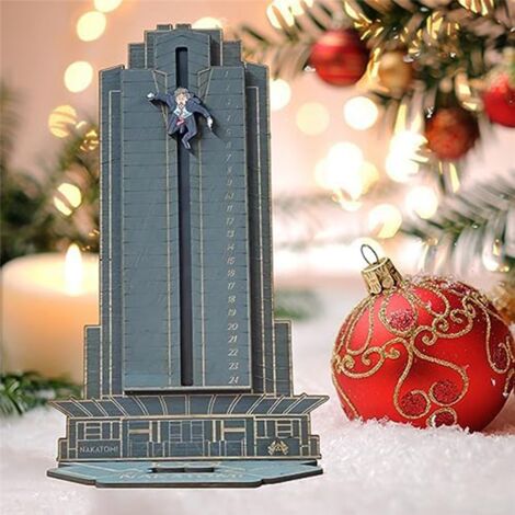 Gruber Falling Off Nakatomi Plaza, Christmas Halloween Calendar B