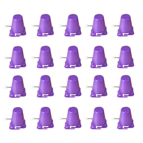 20Pcs Clockwork Legged Robot Wind Up Toy Movement for Kid